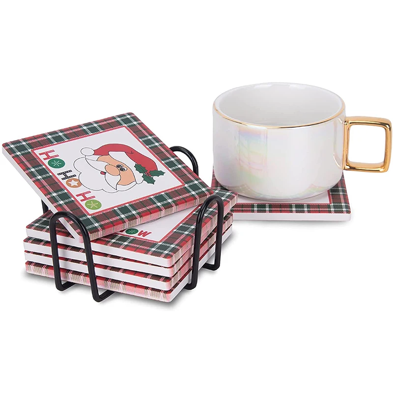 Mexican Talavera Ceramic Tile Square Ceramic Coaster With Cork Base ...
