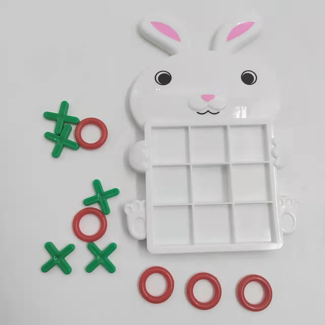 Pafu Easter Games Party Favors Easter Bunny Rabbit Tic Tac Toe Board ...