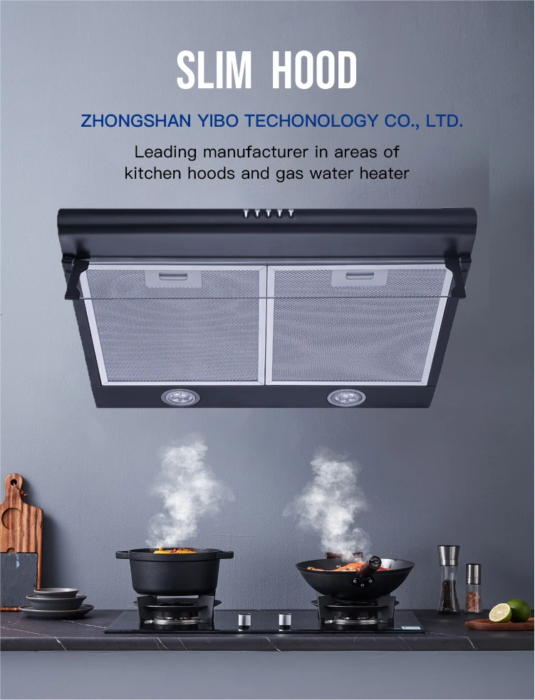 Ultra Thin Nexstyle Exhaust Range Hood - Efficient & Quiet