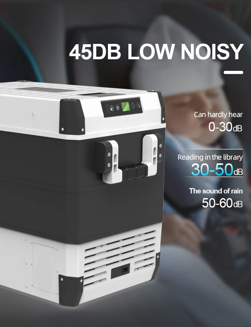 Antuncle 55l Electric Car Cooler Car Fridges 2 In 1 Ice Making ...