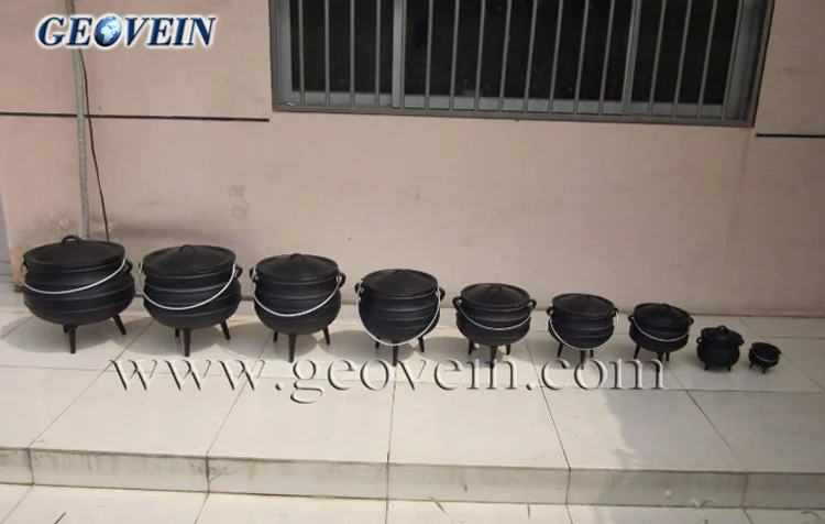 Traditional African Cooking Cast Iron Large Potjie Pot For Sale - Buy ...