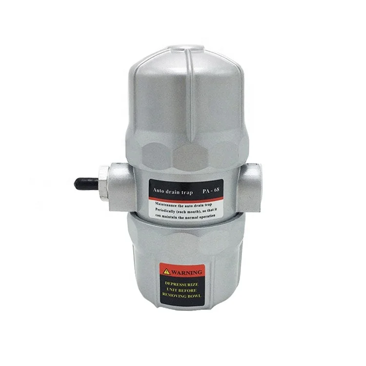 Heavy Duty 1/2" 16bar PA-68 Automatic Air Compressor Drain Valve for ...