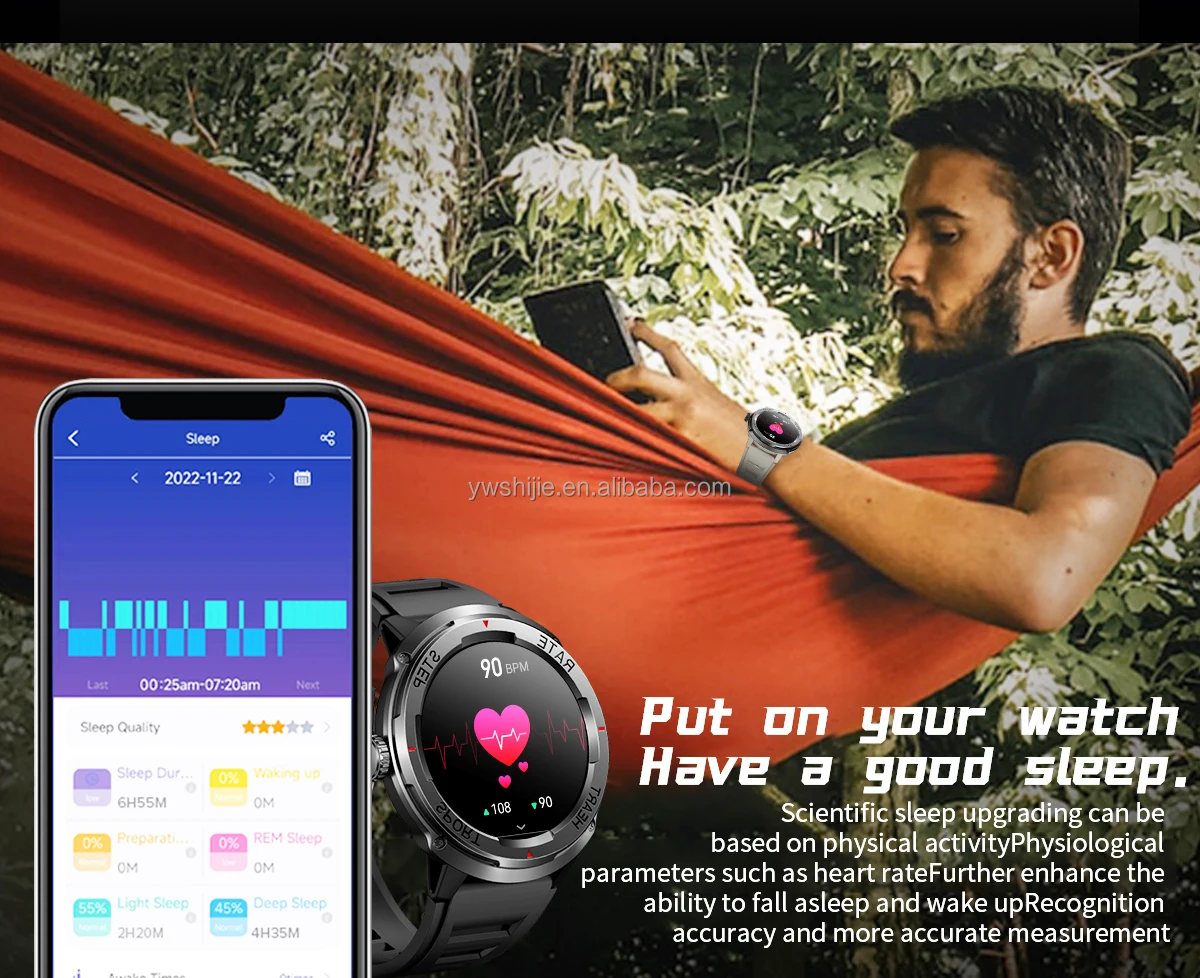 Qs90 Step Counting Sedentary Reminder Water Reminder Movement Track ...