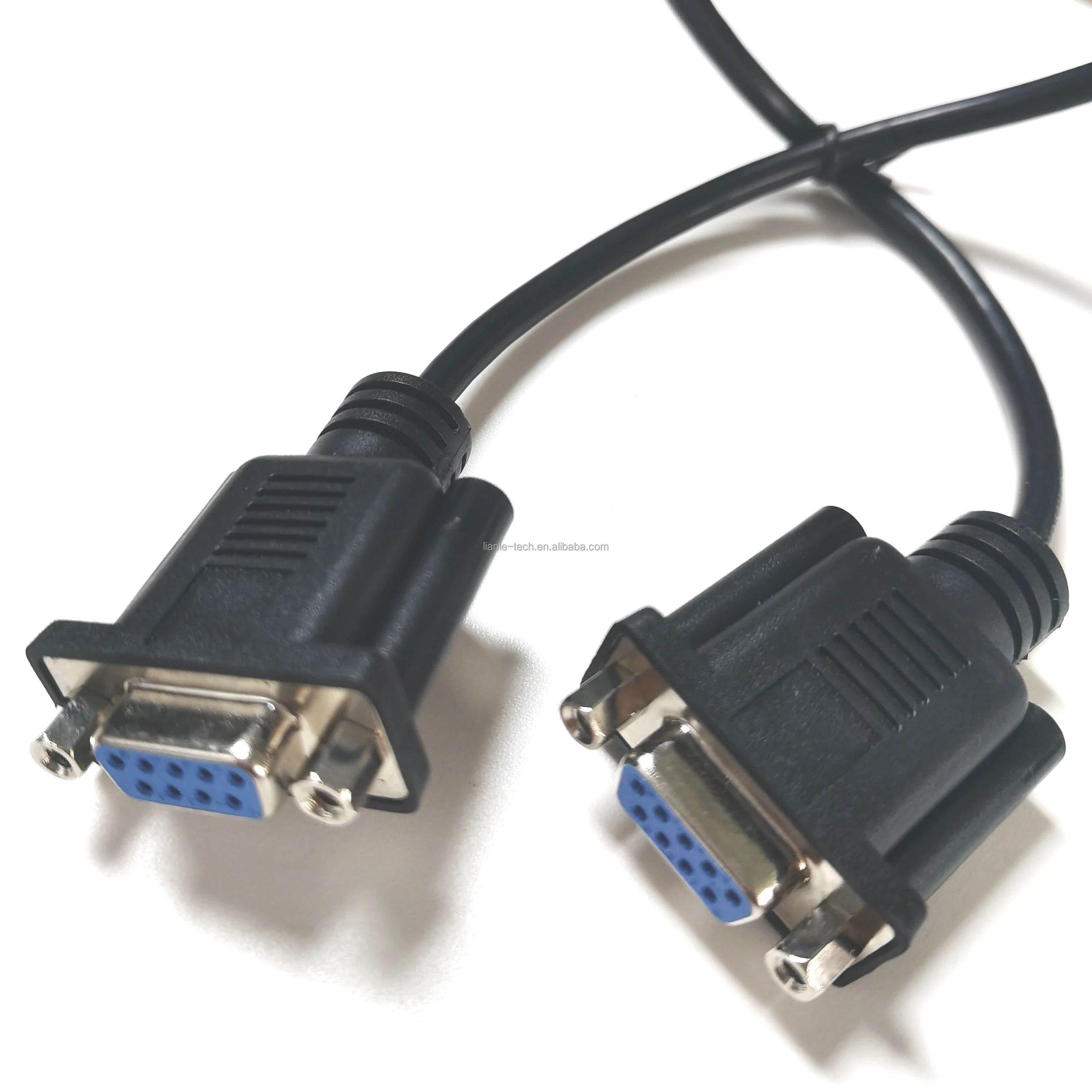 Rs232 Db9 Female Dc5521 Game Plugin Cable 1.2m Pvc Male-female Mini Din ...