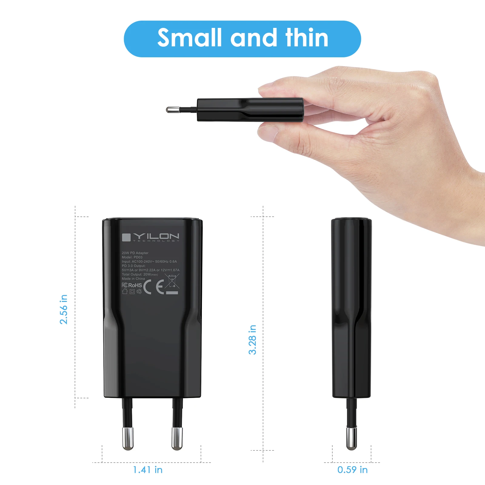 Free Sample 20w Usb-c Plug Power Adapter Fast Charger Type-c - Buy 20w ...