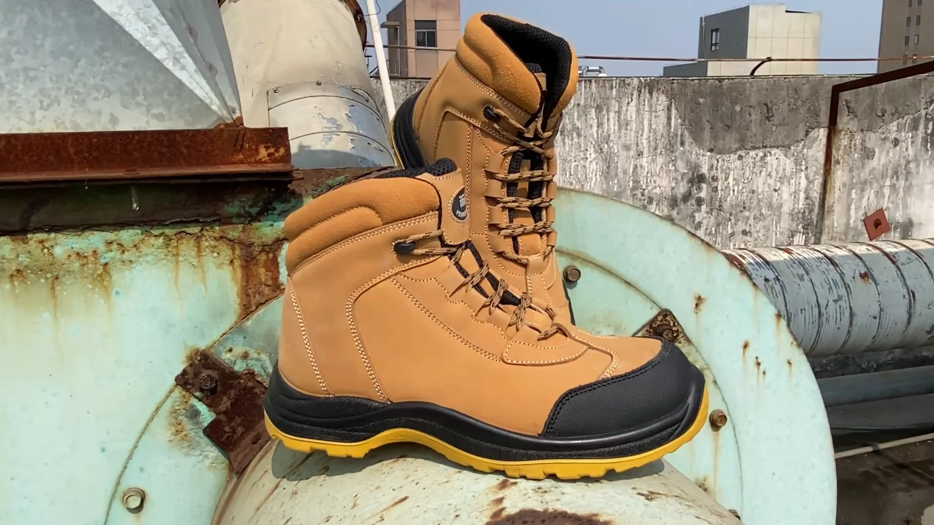 Indestructible Safety Shoes Steel Toe Work Boots Construction Light ...