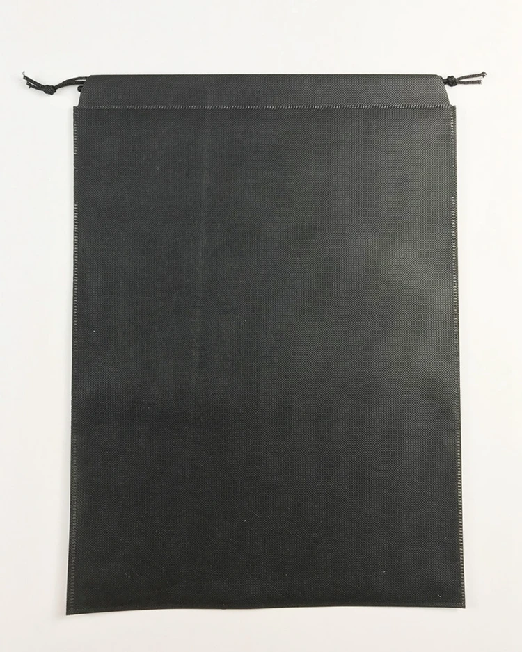 Custom Blank Non-woven Drawstring Bag With Printing Logo Shoes Clothing ...