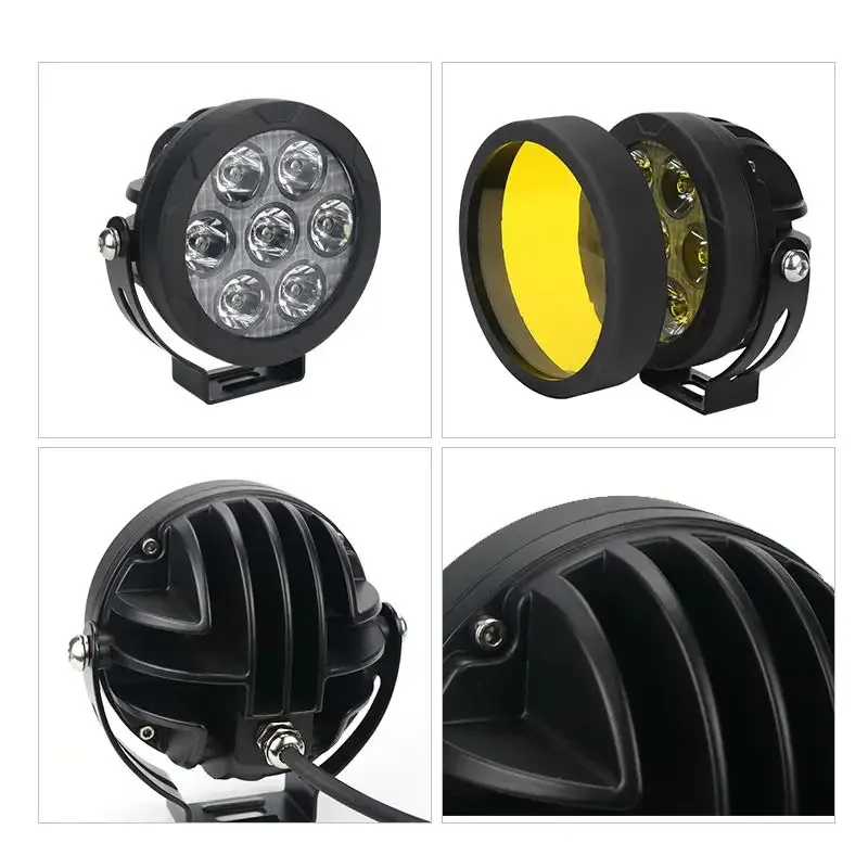Motorcycle External Led Spotlight Led Lights For Motorcycle Foglamp ...