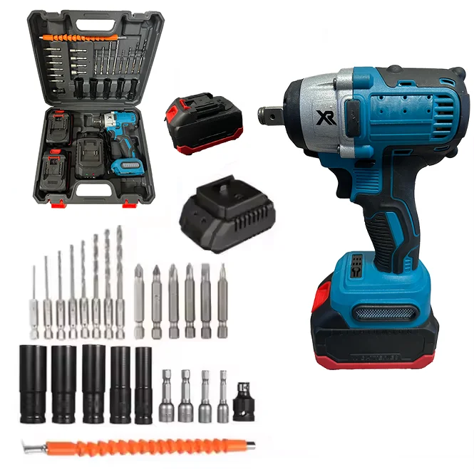 Professional Box Electric Impact Wrench - Brushless Battery