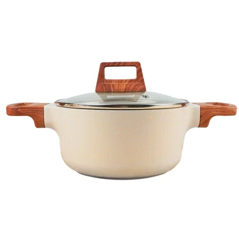 Aluminium 20cm Nonstick Cooking Pot Kitchenware Sauce Pan Non Stick ...