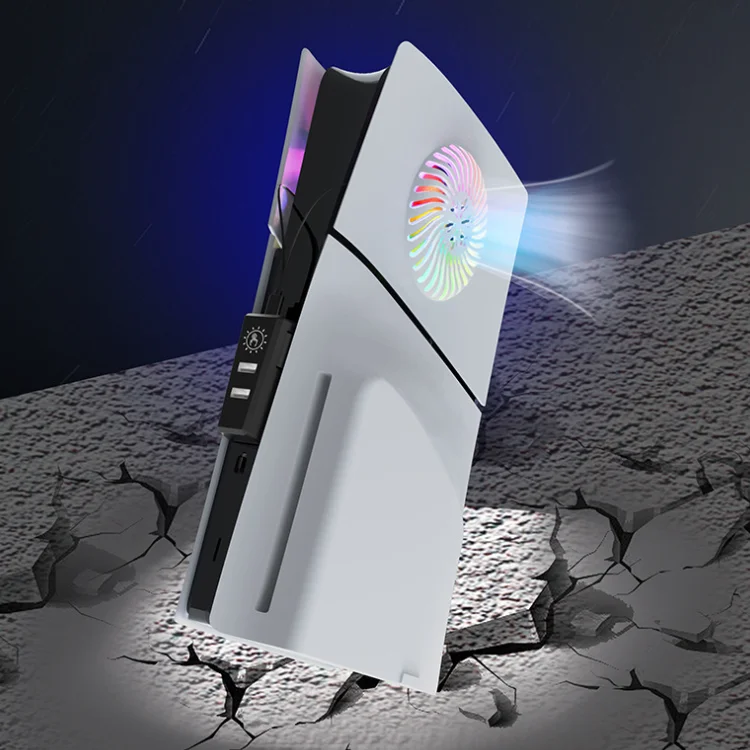 Replacement Shell For Ps5 Slim Console Part Top Faceplate Split Heat ...