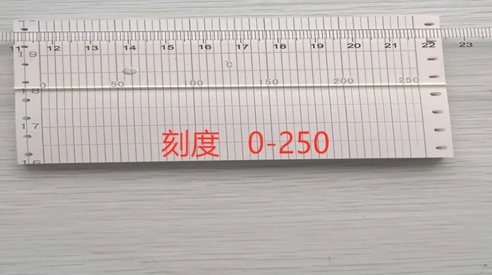 Recording Chart Folding Chart Recorder Paper For 0-250 Degree 114-1-297 ...