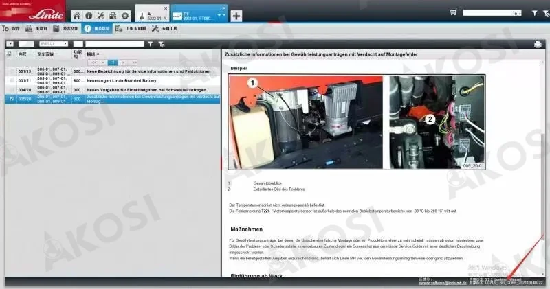 Linde Forklift Diagnosis Scanner - Linde Canbox Doctor