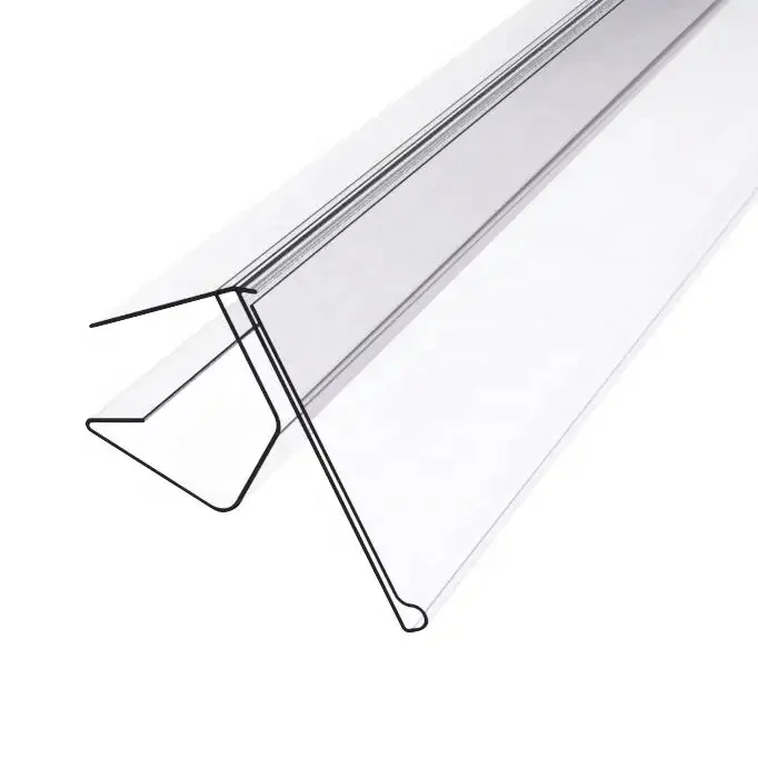 Custom POS Retail Supermarket Shelf Edge Plastic Barcode Price Tag Clip ...