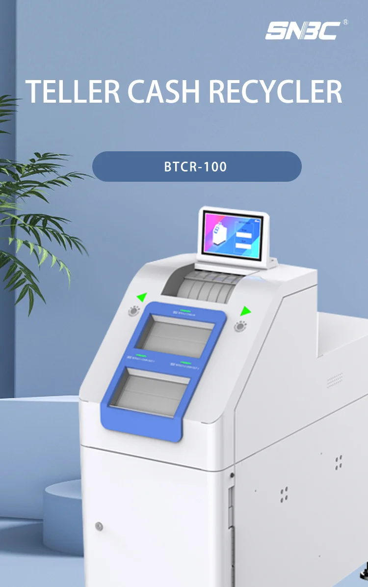 Snbc Btcr-1100 High Handling Speed Cash Money Recycling Cash Recycler ...
