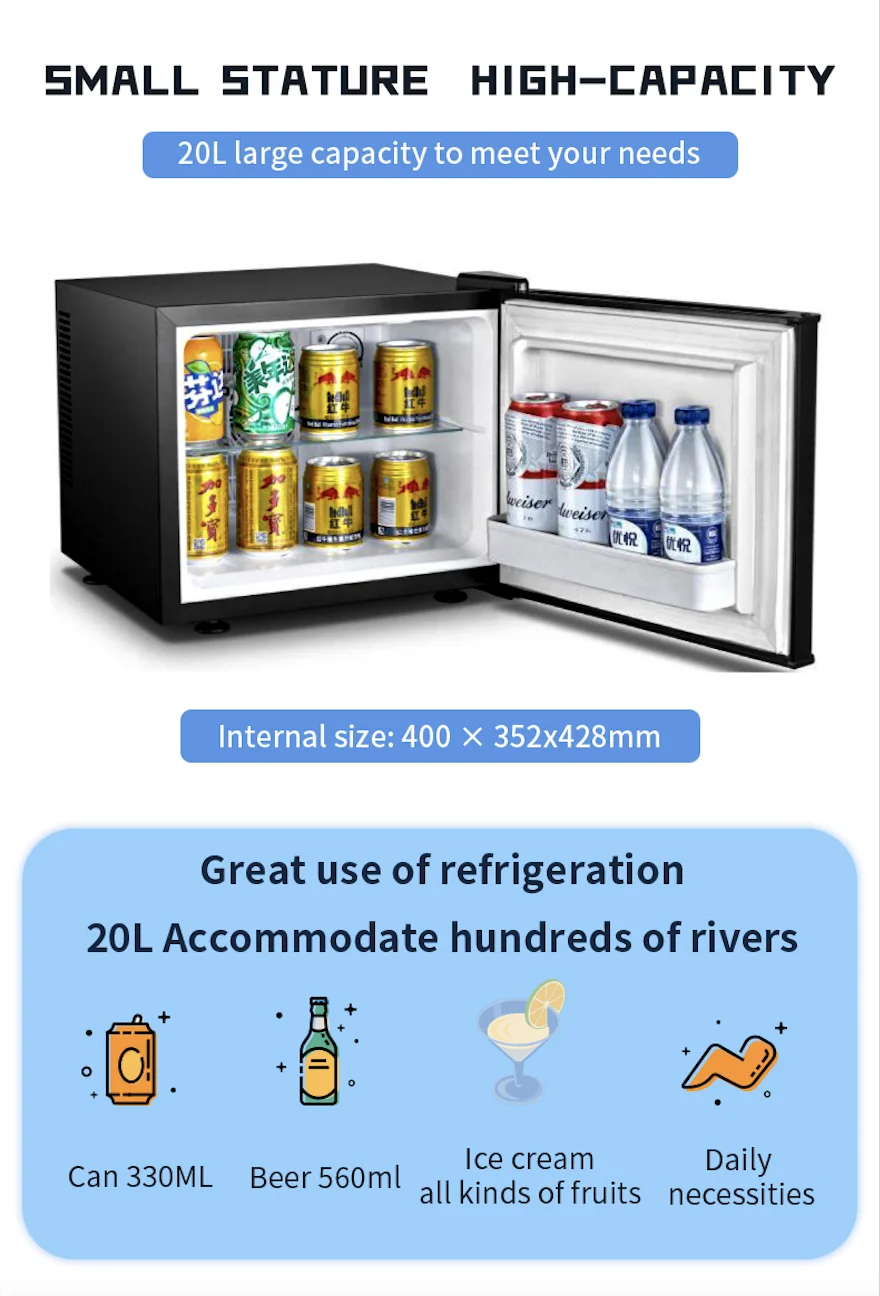 Mini Bar Compressor Fridge Refrigerator Cooler With The Ability To Plug ...