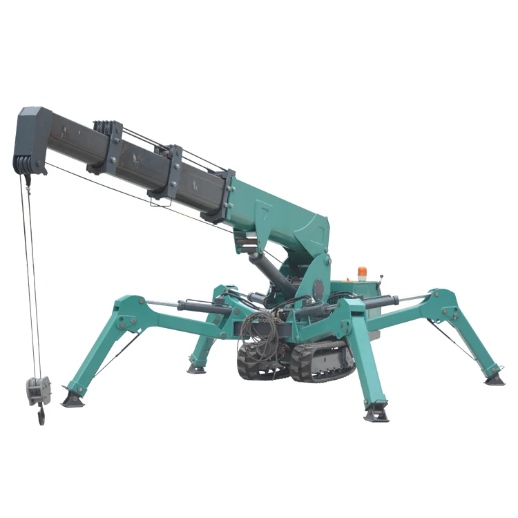 Spider Crane Construction Lifting Spider Cranes Building Manual Remote ...
