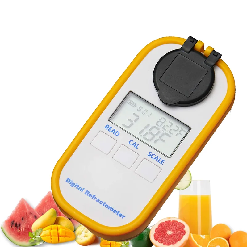 Portable Auto Refractometer Price Digital Refractometers 0 90 Brix