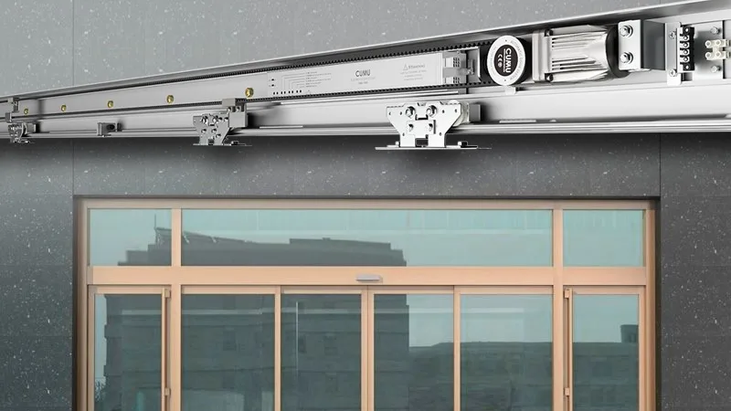 Commercial Glass Automatic Sliding Door Operator 24v Dc Motor Automatic ...