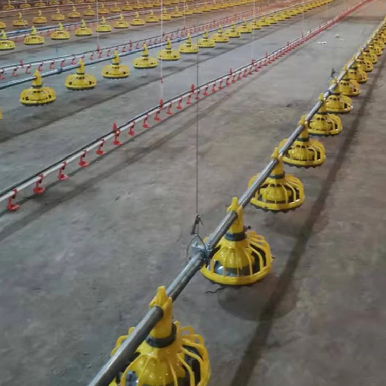 Automatic Poultry Broiler Feeder Poultry Pan Feeder for Chicken ...