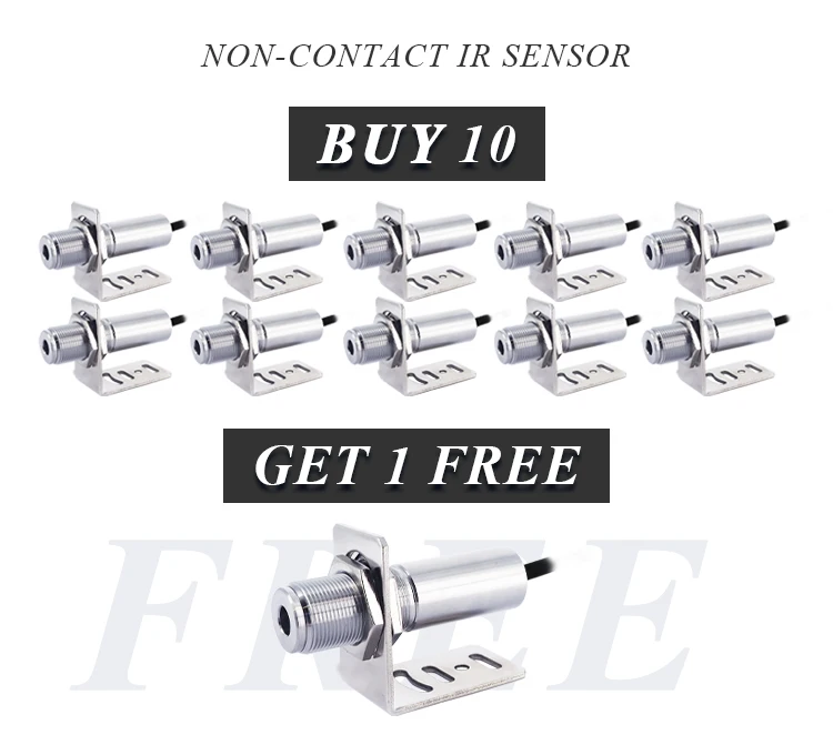 Non Contact Temperature Transmitter Industrial Infrared Temperature ...