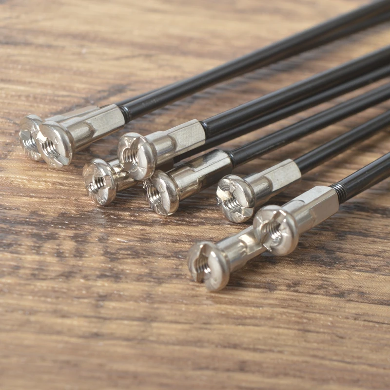 36 Set 12G Bicycle Spoke Wheel Spokes Steel Black Lightweight| Alibaba.com