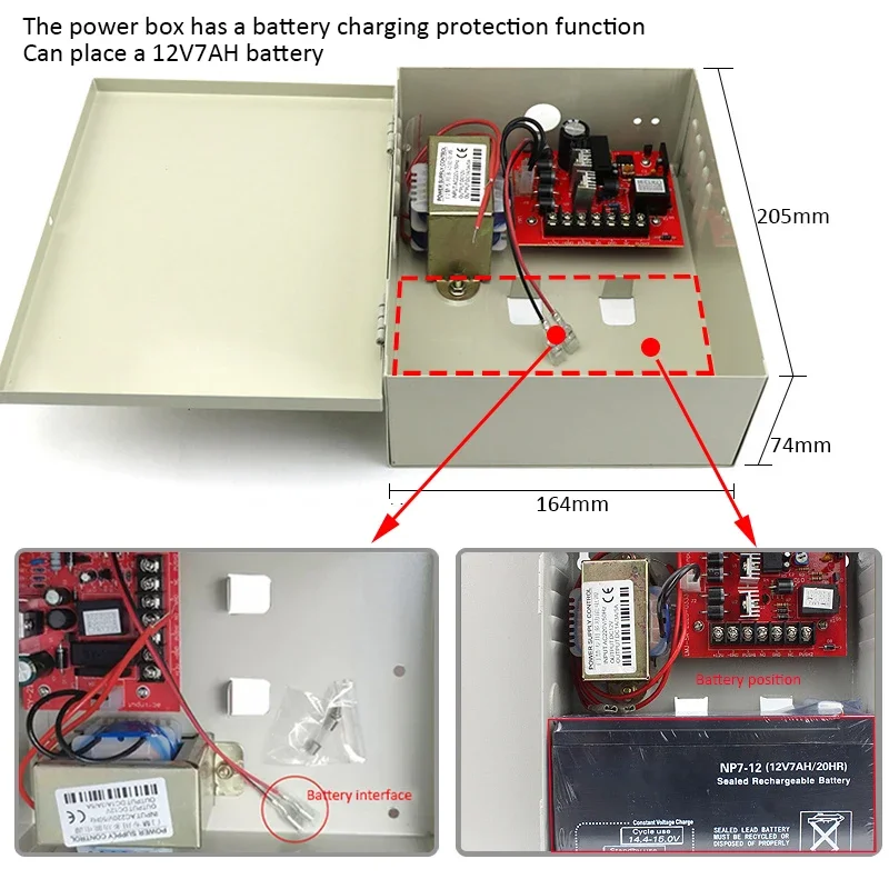 12vdc Remote Control Access Control Power Supply Switch 3a/5a Time ...