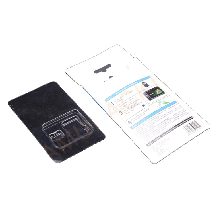 Custom Package Micro SD SSD Card Blister Packaging