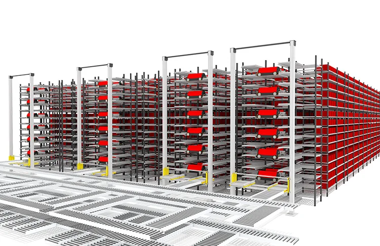 High Quality Bins Cartons Totes Automated Warehouse Storage Solution ...