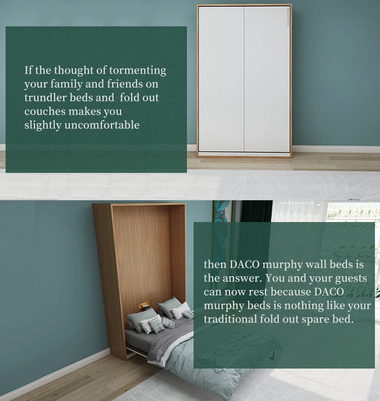 Deluxe Remote Control Electric Murphy Bed Mechanism & Wall Bed ODM