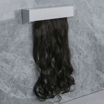 Factory Customized Wall-mounted Acrylic Hair Extension Stand With Lid ...