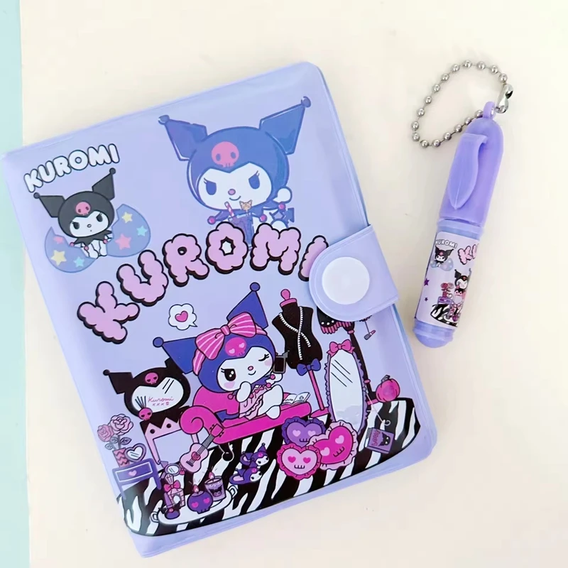 Kuromi Notebook With Kawaii Portable Cinnamoroll Ledger Notebook My ...