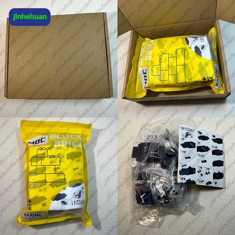 Build Your Dream Car with Creative Moc Assembled Bricks