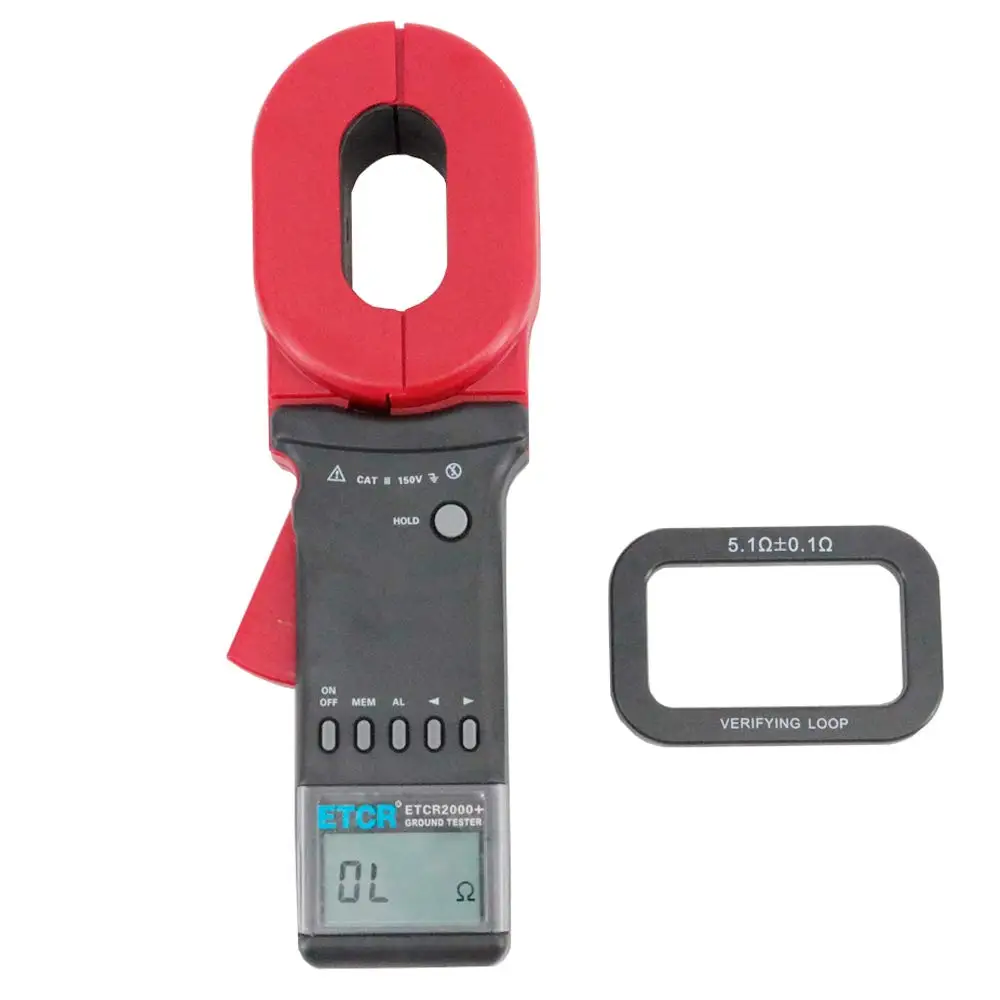 ETCR2000+ Clamp Ground Earth Resistance Tester - 1 Year Warranty