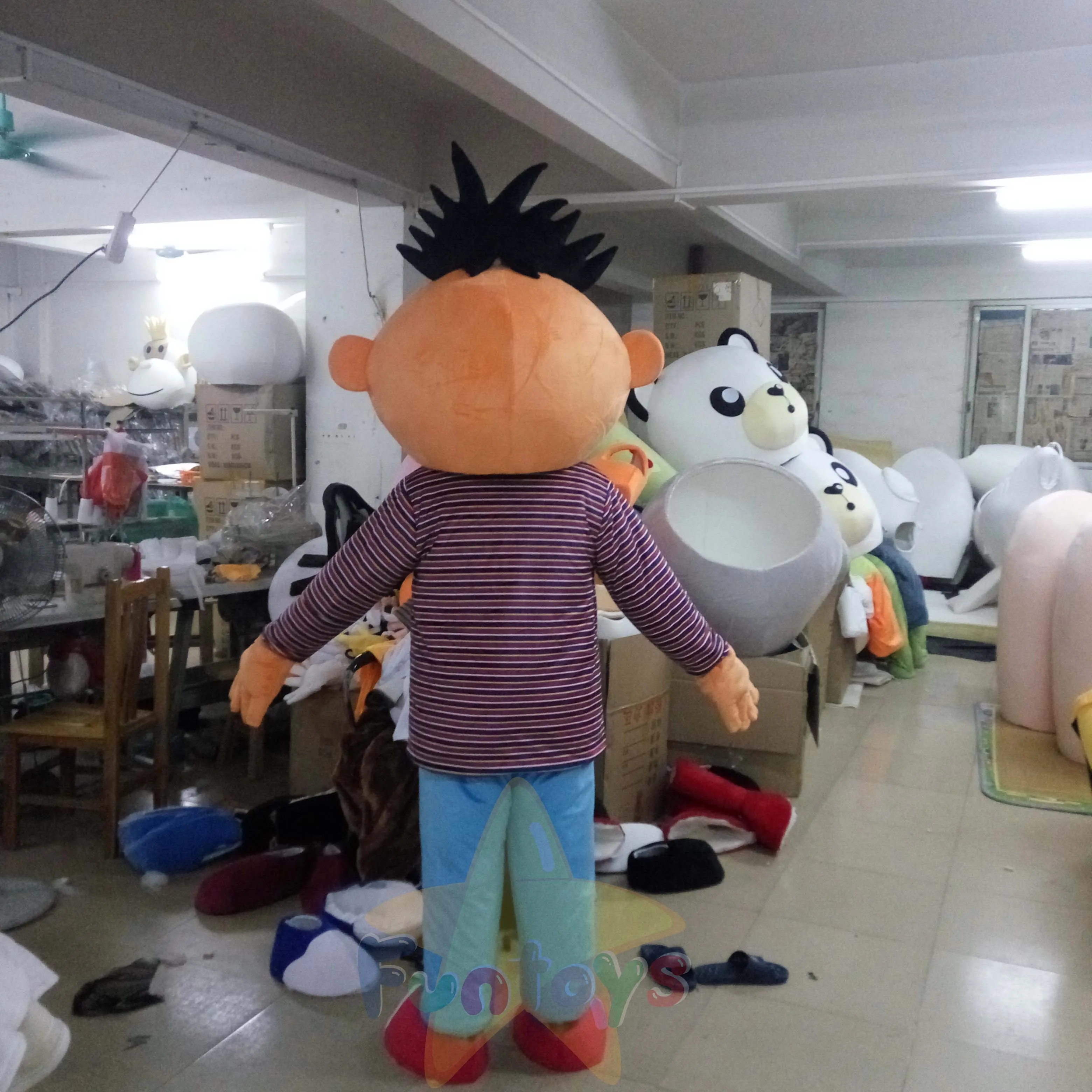 Funtoys Sesame Street English ELMO Mascot Costume for Adult Cartoon ...