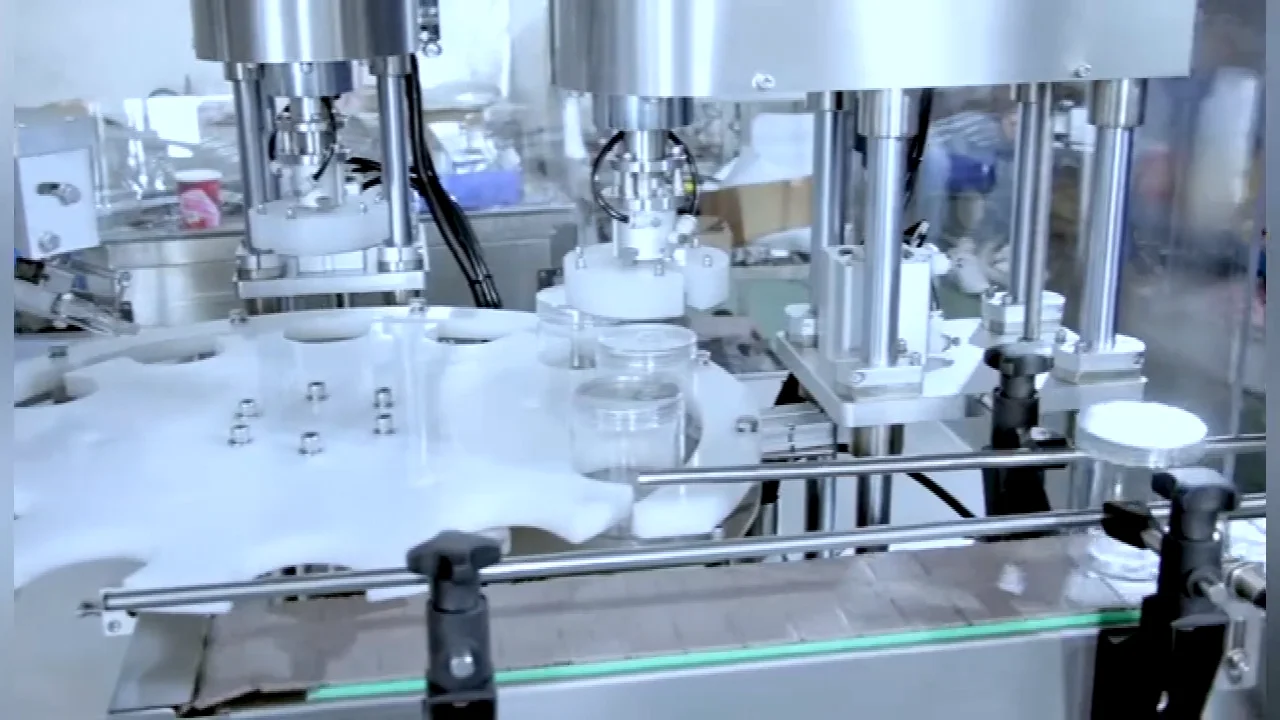 Factory Customizable Pet Lids Screw Capping Machines Plastic Bottle Cap ...