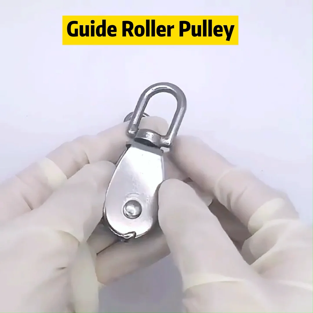 Stainless Steel Wire Pulley M20 Steel Swivel Lifting Rope Pulley - Buy ...
