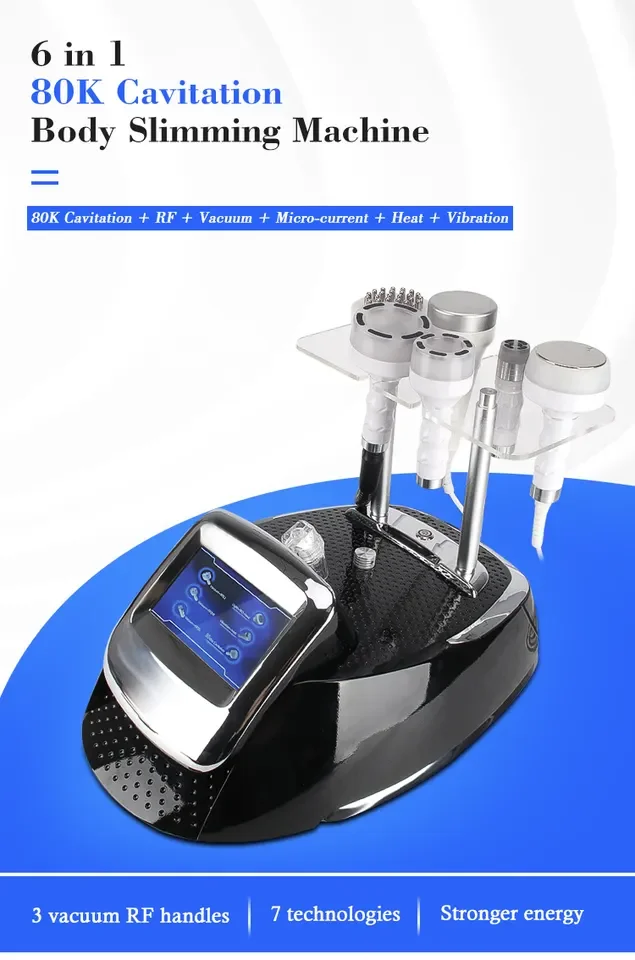 Rf Ultrasonic 80k Cavitation Machine Shaping Body Slimming Beauty ...