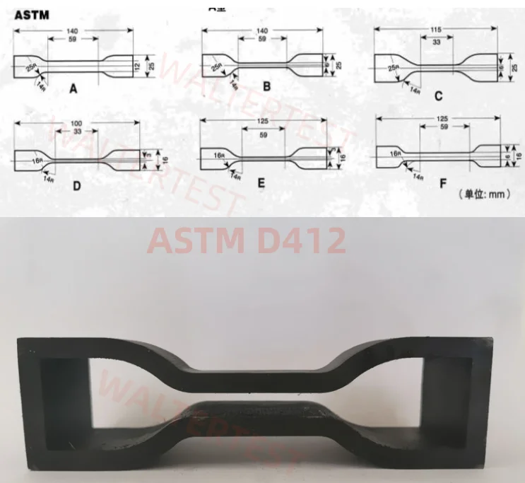 ASTM D412 Type A-F Tensile Test Sample Cutter & OEM Support | Wholesale