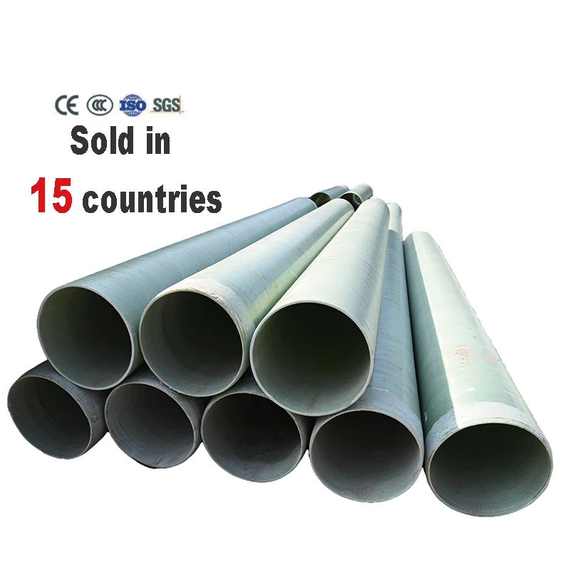 Frp grp Pipe Large Diameter Fiberglass Pipes Grp Pipe Diameter Dn300 ...