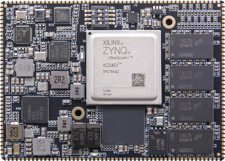 M4ev Xilinx Zynq Ultrascale+ Mpsoc Som Fpga Core Board Xczu4ev ...
