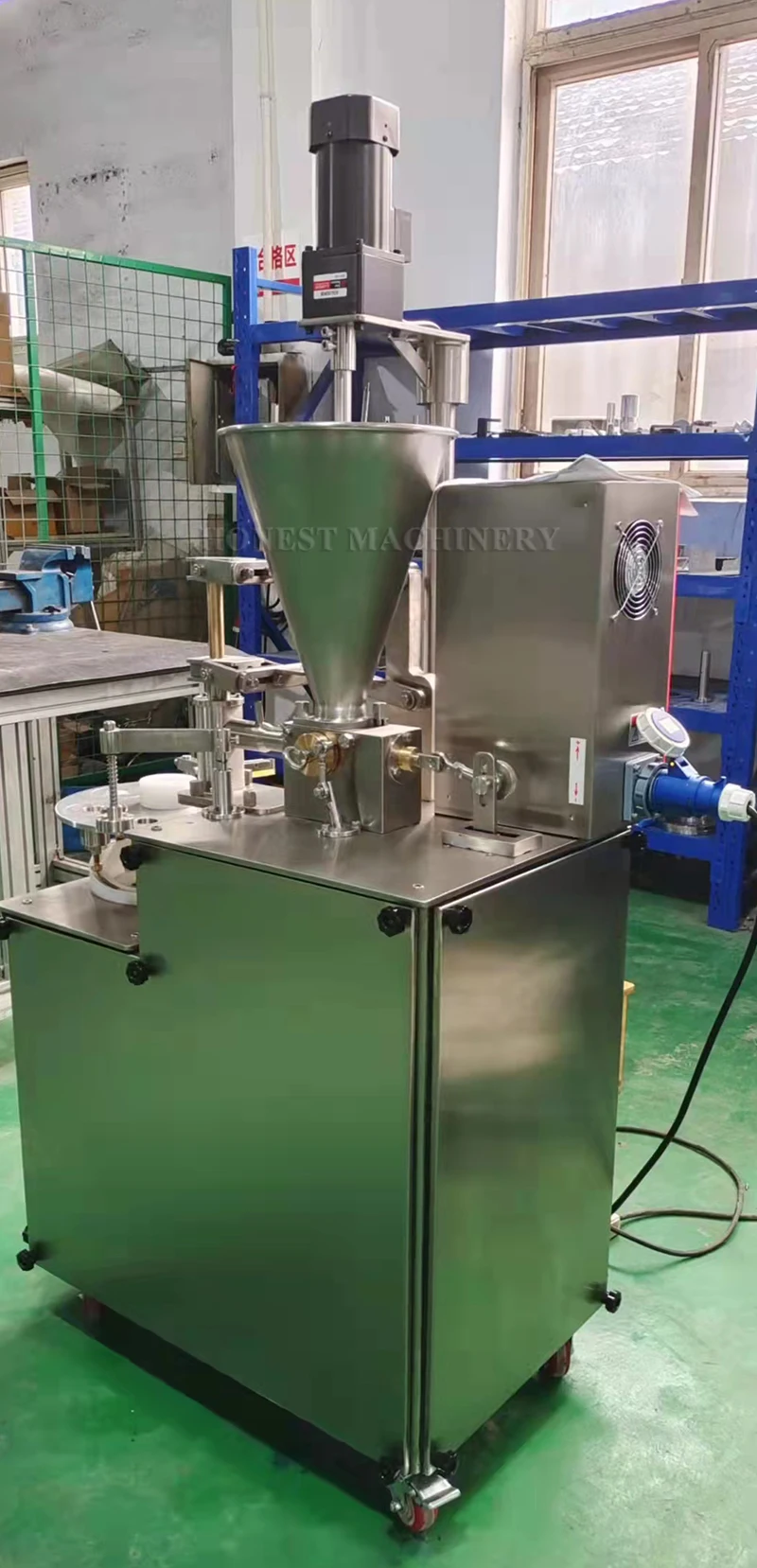 Stainless Steel Siomai Maker Machine / Siomai Filling Machine ...