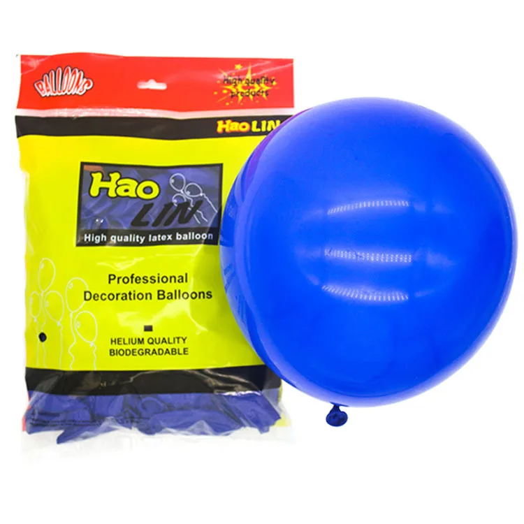 100pcs/bag 12inch Solid Color Latex Balloons Colourful Balloons for ...
