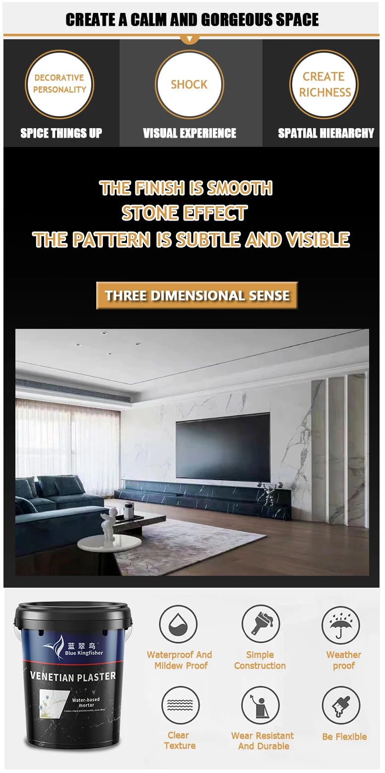 Coating Paint Venetian Plaster Floor Micro Cement Coating Paint Liquid ...