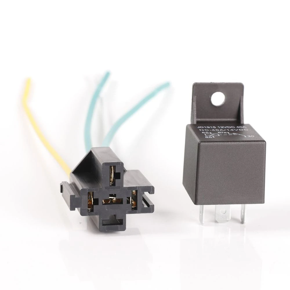 Alibaba.com: 12V 5-pin 40/30A waterproof auto relay with socket wiring ...