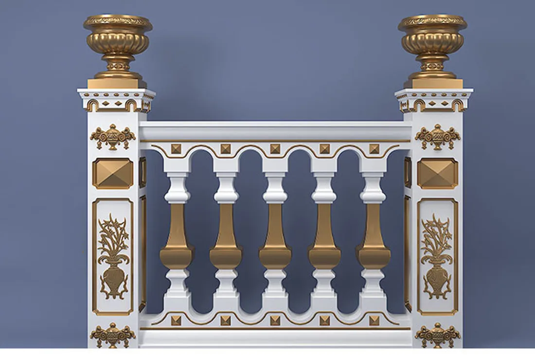 Concrete Balustrade Moulds - Durable and Easy Assembly