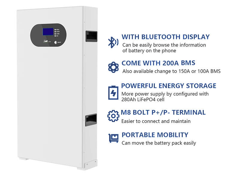 Wall Mounted Lifepo4 Battery 48v100ah 200ah 9.6kwh Battery For Solar,Rv,Island Pv And Emergency ...