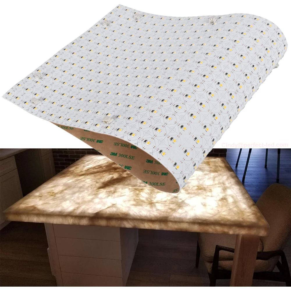 Ultra Thin High Density 420led/m 35W Flex LED Panel Sheet