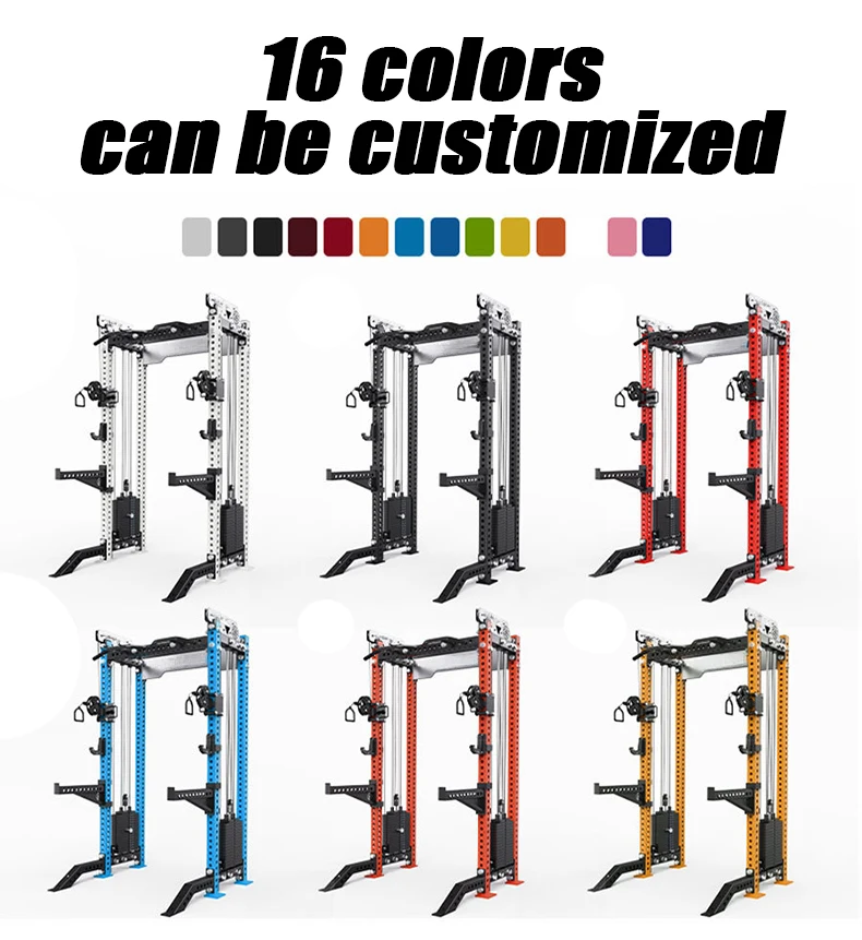 Commercial Pin Loaded Machines Squat Rack Strength Equipment Smith ...