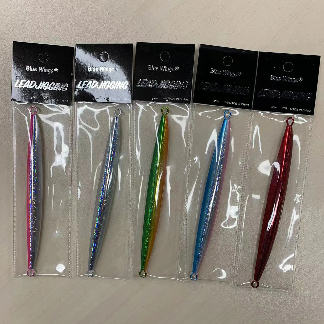 Saltwater Luminous Metal Jigging Lures - Heavy & Fast Sink